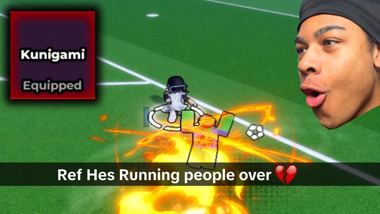 Using Kunigami's Body Block To Run People Over In Blue Lock Rivals ...