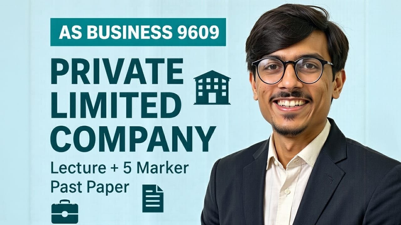 Private Limited Company | Alevels AS Business 9609 | Topic Lecture + 5 ...