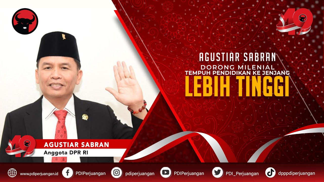 Agustiar Sabran Dukung Pendidikan Berkualitas - YouTube