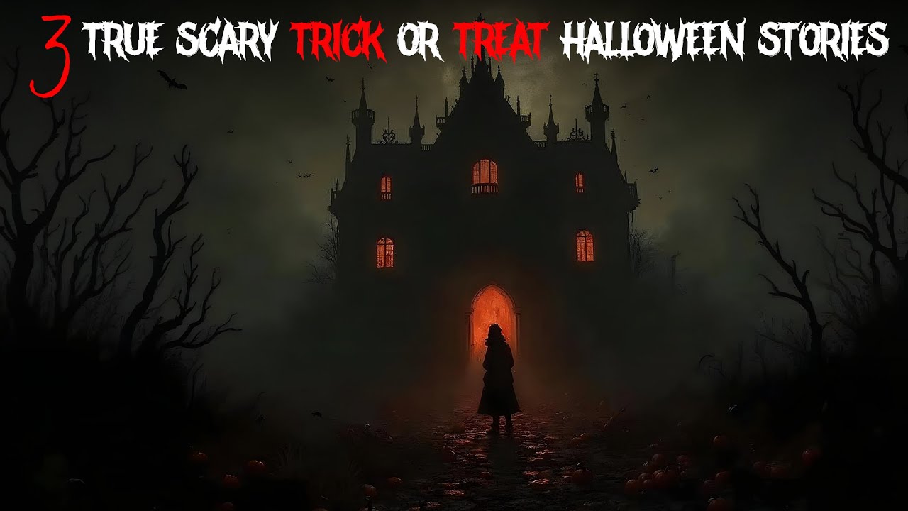 3 TRUE Scary TRICK or TREAT Halloween Stories - YouTube