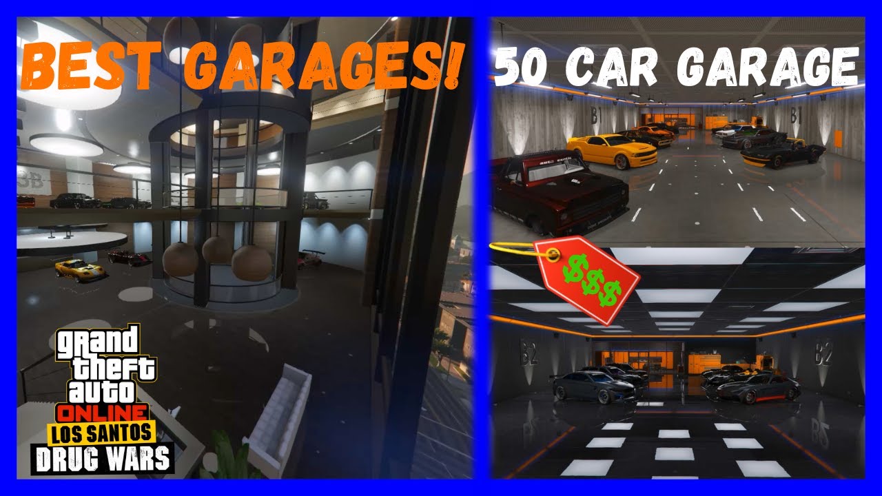 All new 50 CAR GARAGE in GTA5 and Ranking All Garages ! - YouTube