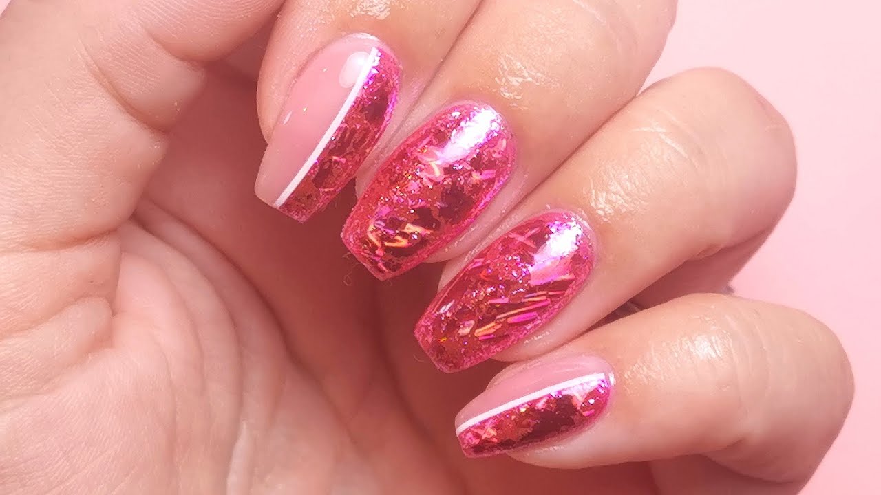 WATCH ME WORK: Doing My Holiday Nails - BIAB Overlay including Removal ...