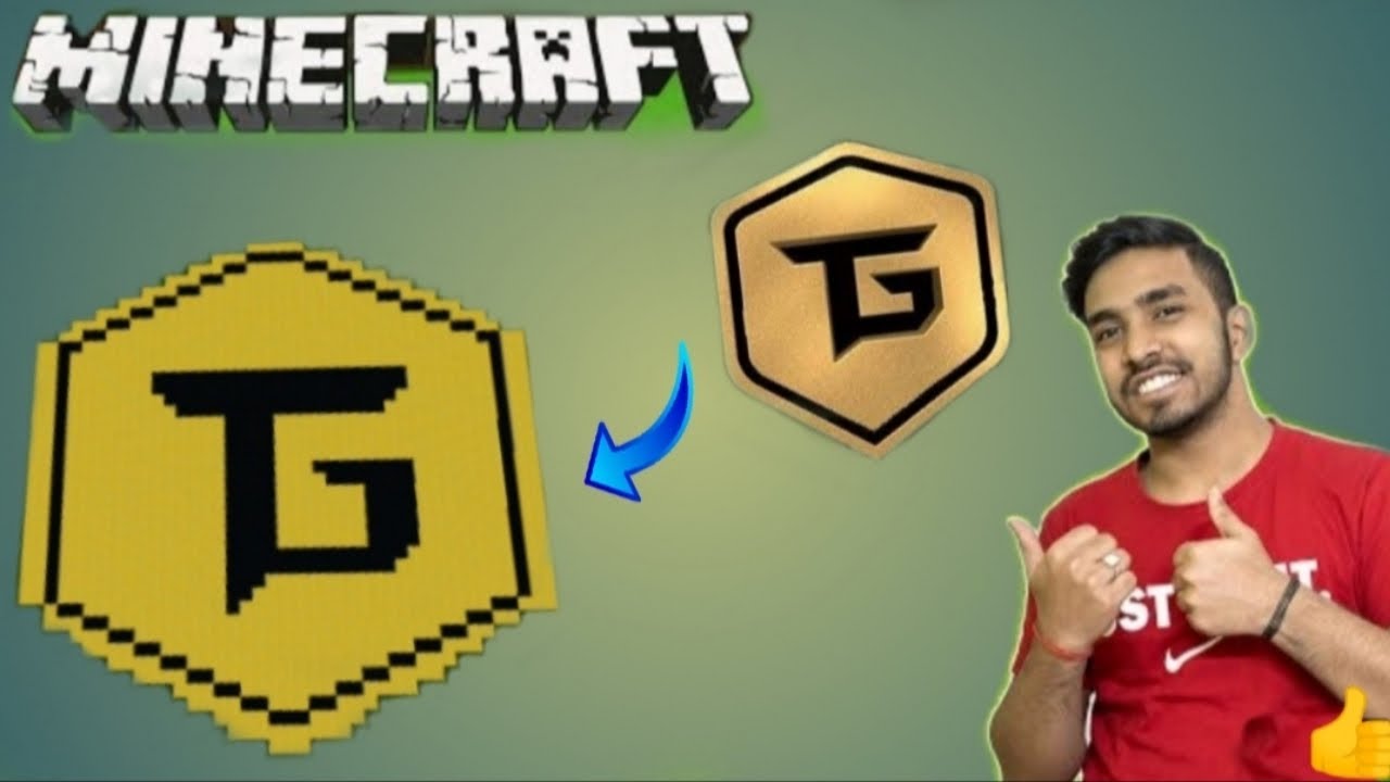 Techno Gamerz Logo in Minecraft - YouTube