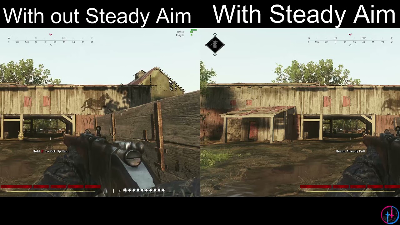 I tried to verify how effective steady aim is on Aperture.【Hunt ...