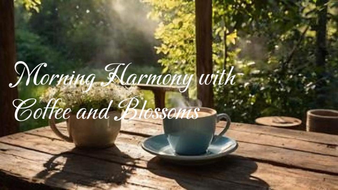 Morning Music | Morning Harmony with Coffee and Blossoms - YouTube