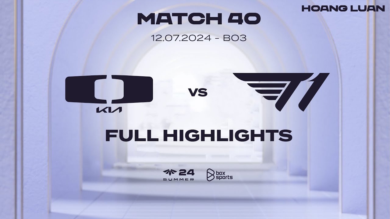 Full Highlights DK vs T1 | Week 4 Day 4 | LCK CL Summer 2024 | Lu Co-stream - YouTube