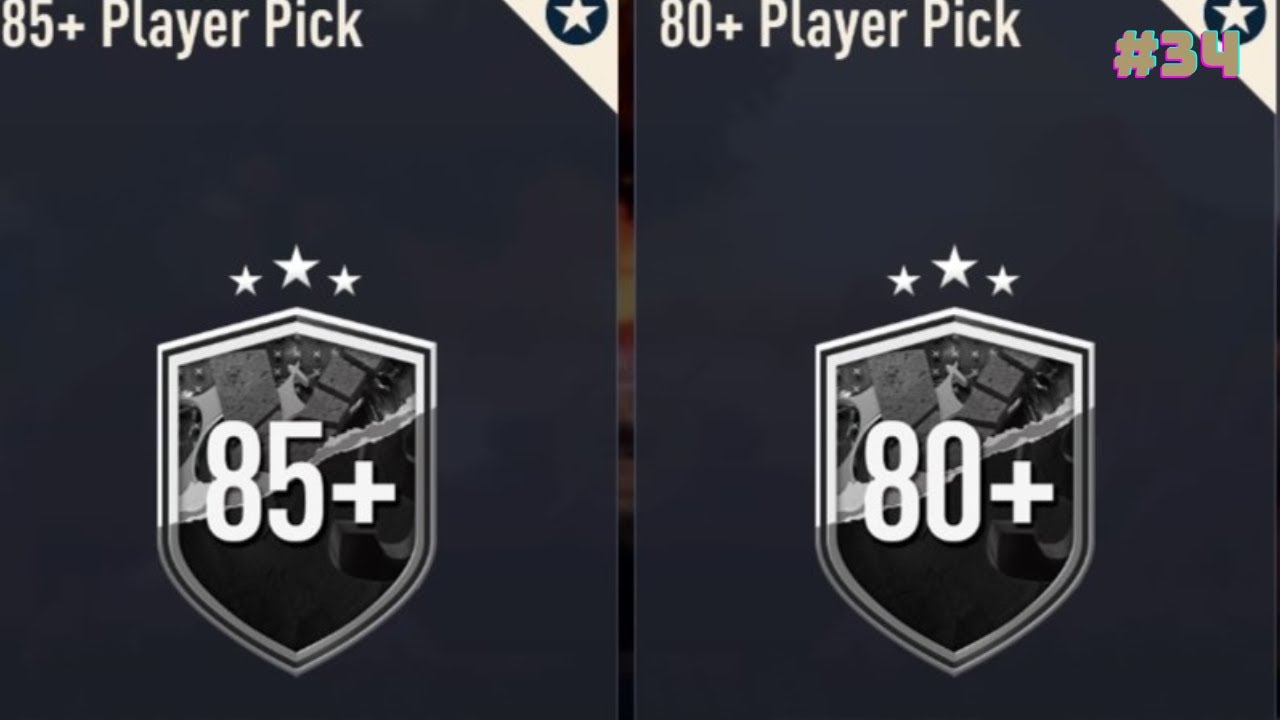 85+ and 5 X 80 + player pick - YouTube