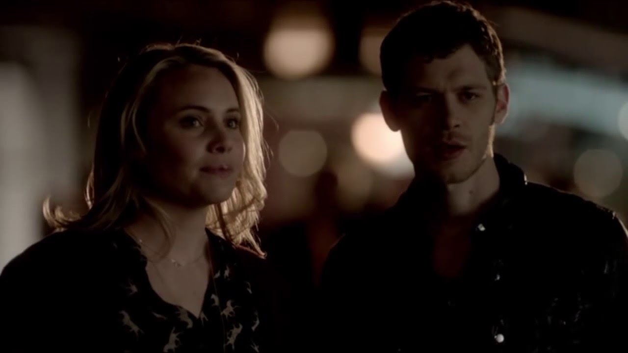 Klaus and Cami 4x20 First Meeting/Painting Scene - YouTube