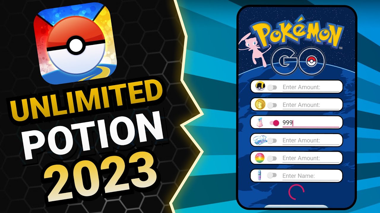 Get Unlimited POTION in Pokemon Go | Pokemon Go Unlimited POTION HACK ...