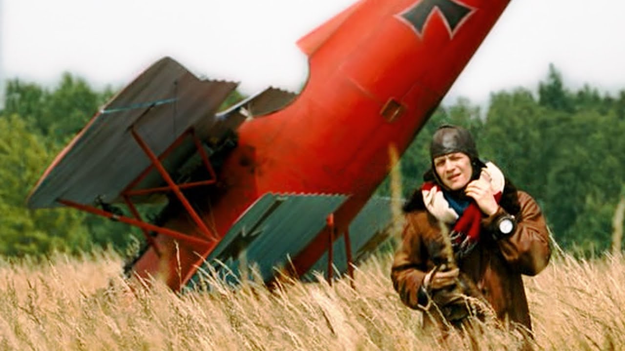 The Red Baron 2008 flying Shooter Albatros D.I, Fokker Dr.I - YouTube
