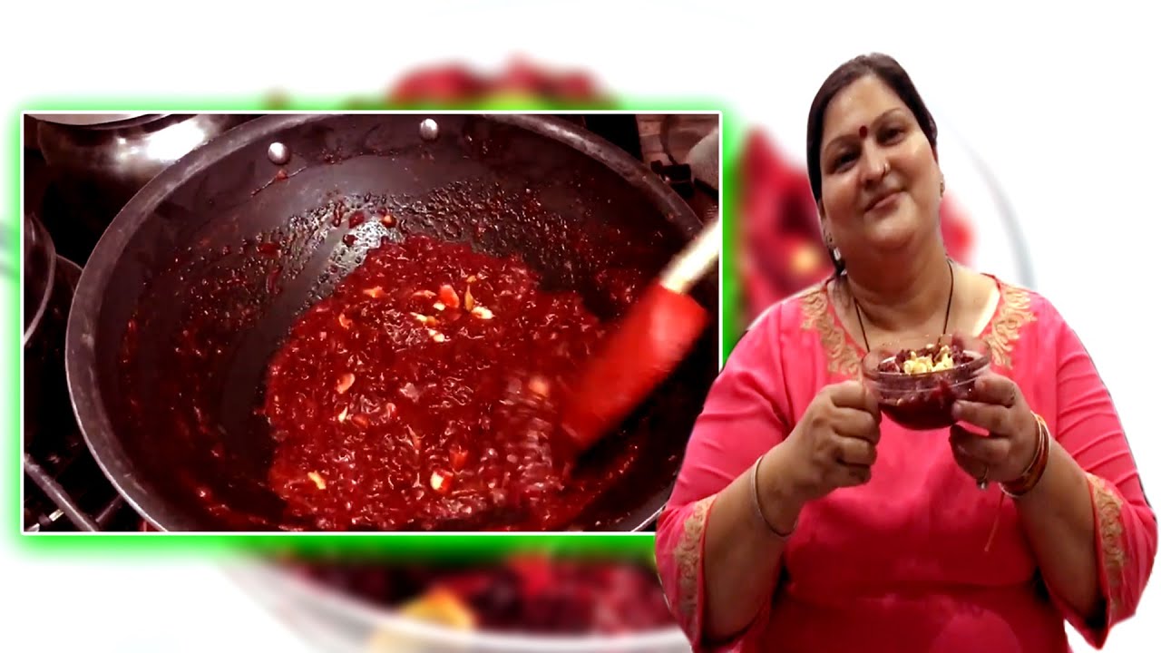 चुकंदर का हलवा बनाने की विधि | Beetroot Halwa Recipe in Hindi RAKHI ...