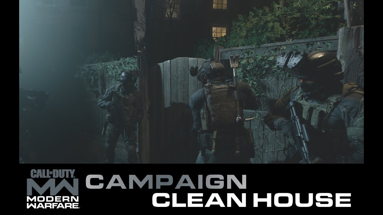 Call of Duty Modern Warfare - Campaign - Clean House (Ultrawide 21:9 ...