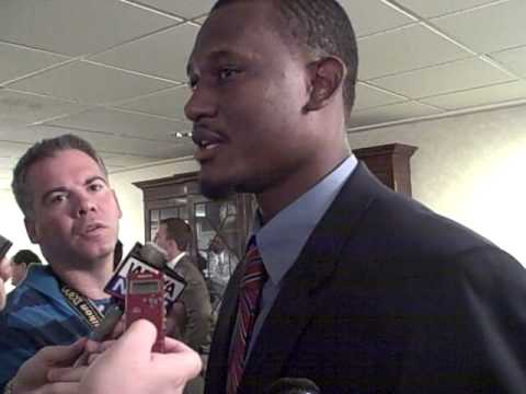 Ole Miss' Kentrell Lockett 2010 SEC Media Days - YouTube