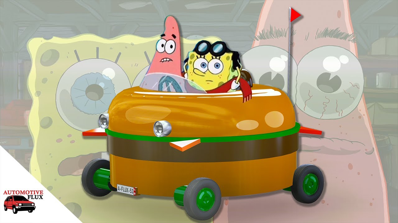 Spongebob Krabby Patty Car