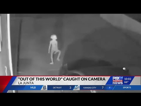 "Alien" caught on camera in La Junta - YouTube