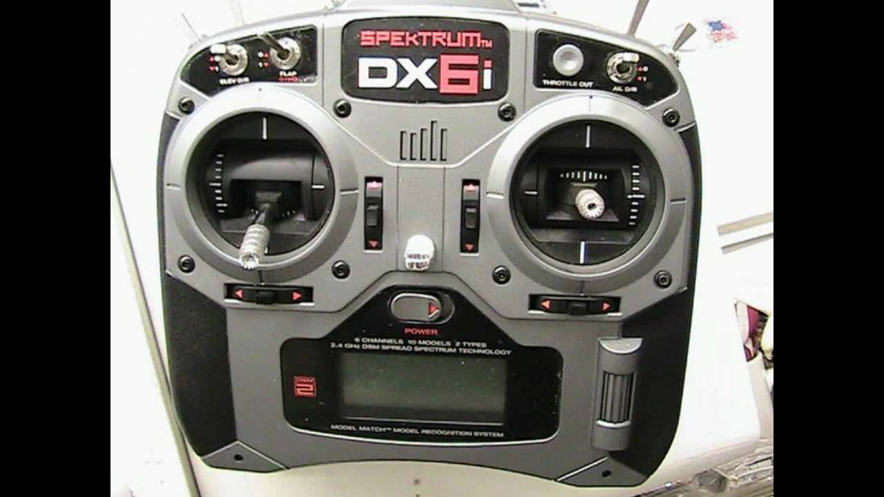 Blade 400 Spektrum Dx6i Pitch and Throttle curve settings. - YouTube