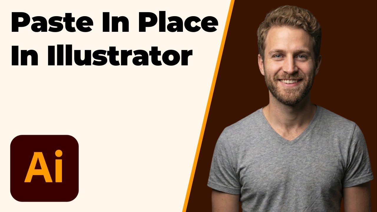 How To Paste In Place In Adobe Illustrator (2026 Easy Guide) - YouTube