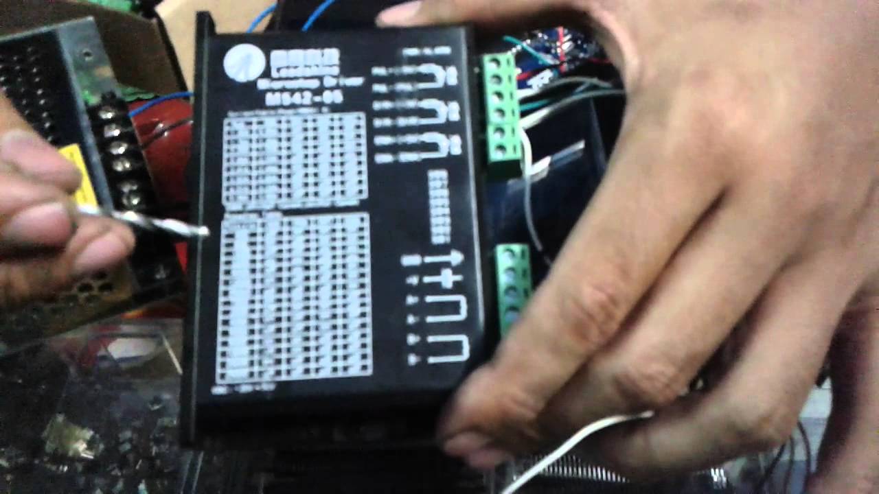 Arduino with M542 Drive step motor การต่อใช้งาน arduino to drive M542 ...