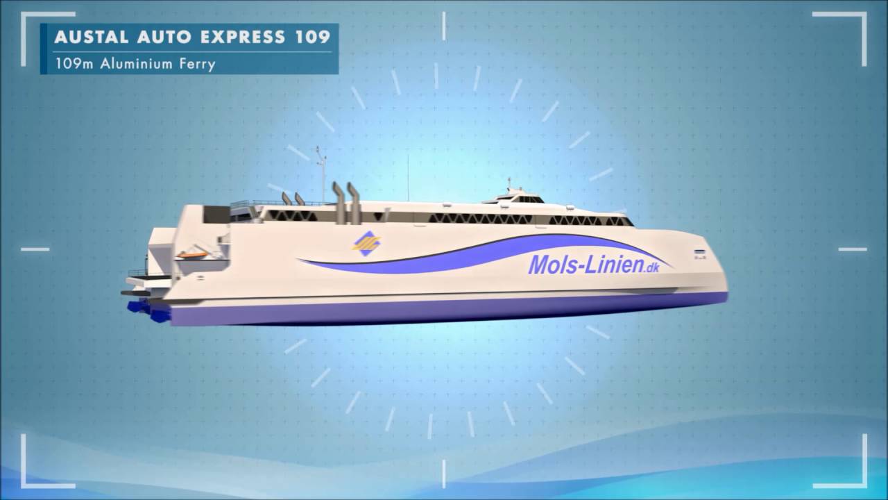 Austal Auto Express 109 - Render Flyaround October 2016 - YouTube