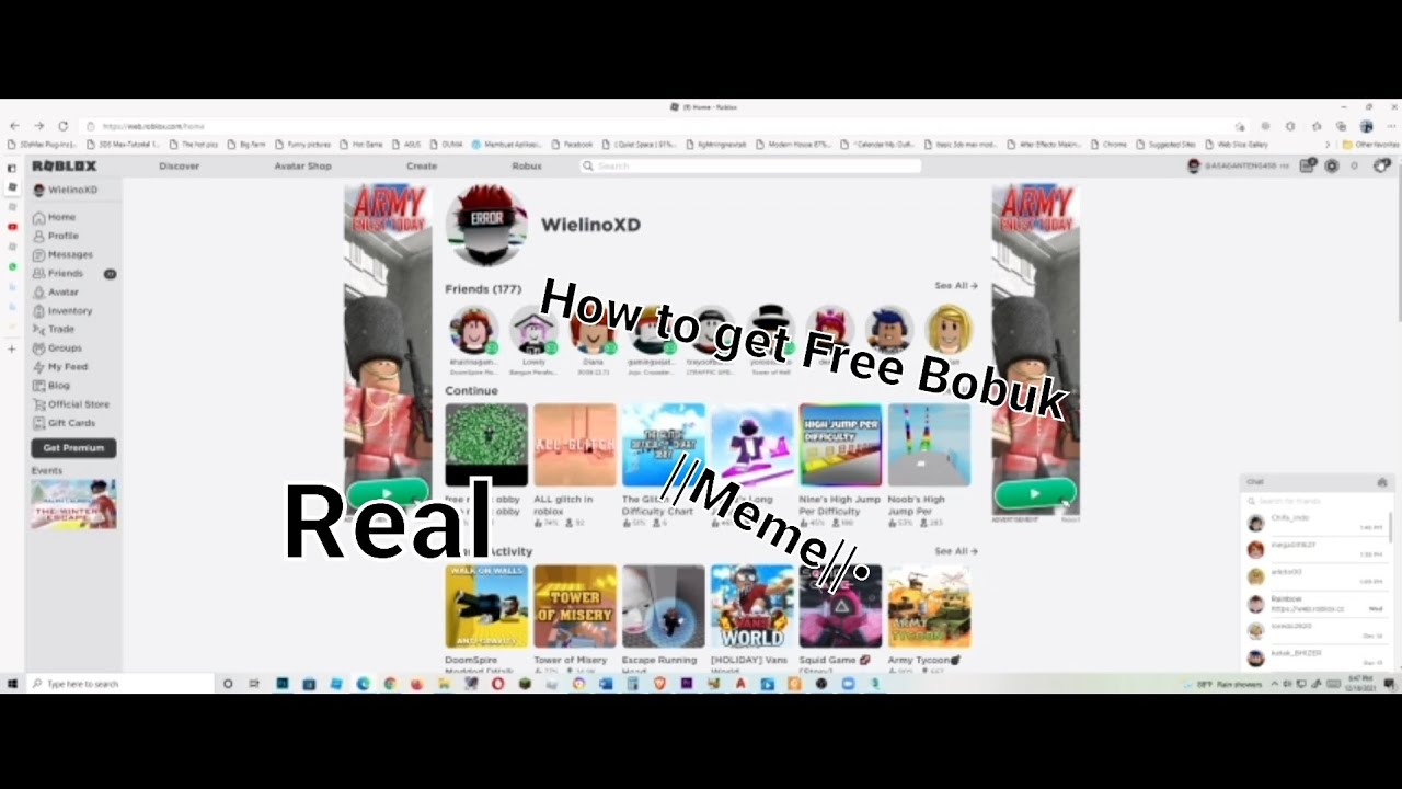 When I used to want to get Free Robux||Memes|| Roblox||• - YouTube