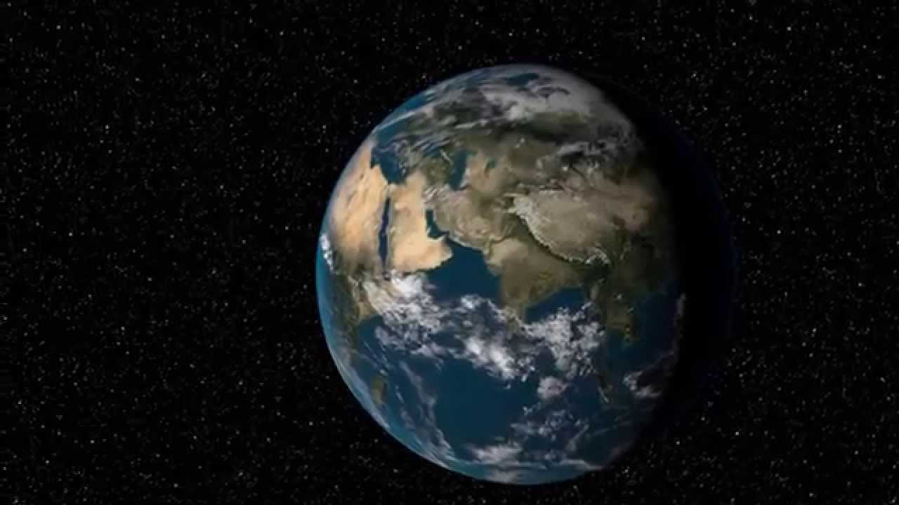 La Terre, une perle dans l'univers 3D. [HD] Modélisation sous Cinéma 4d ...