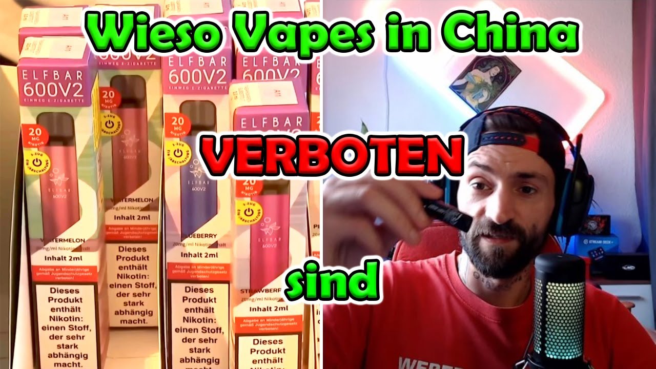 Wieso Vapes in China verboten sind | Reaction - YouTube
