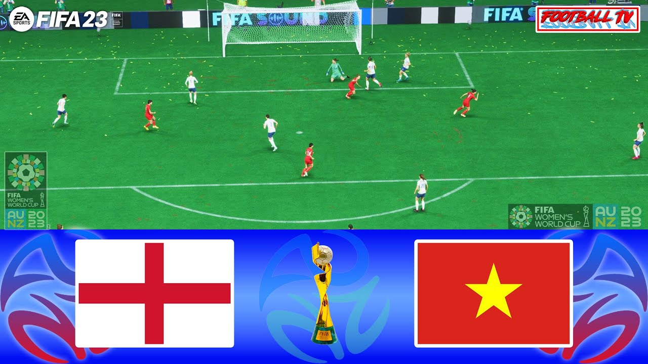 FIFA 23 | England vs Vietnam | FIFA Women's World Cup 2023 Final | PC ...