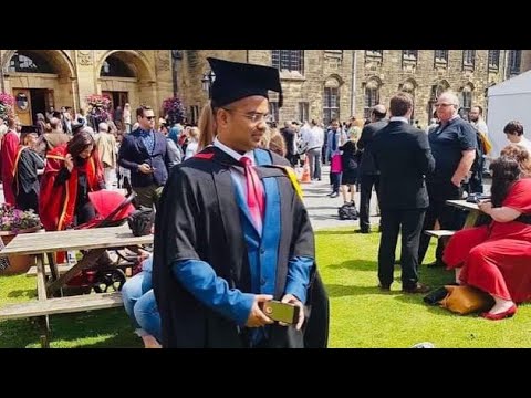 Bangor University- My Graduation Ceremony in year 18 July 2017 United ...