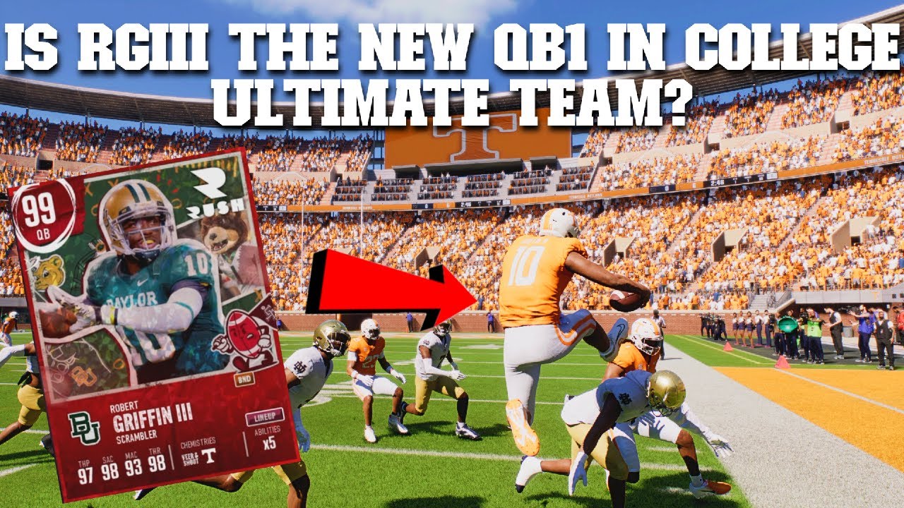 99 RGIII Is Mid In College Ultimate Team... - YouTube