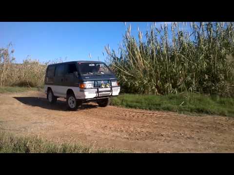 Mitsubishi L300 4wd testing