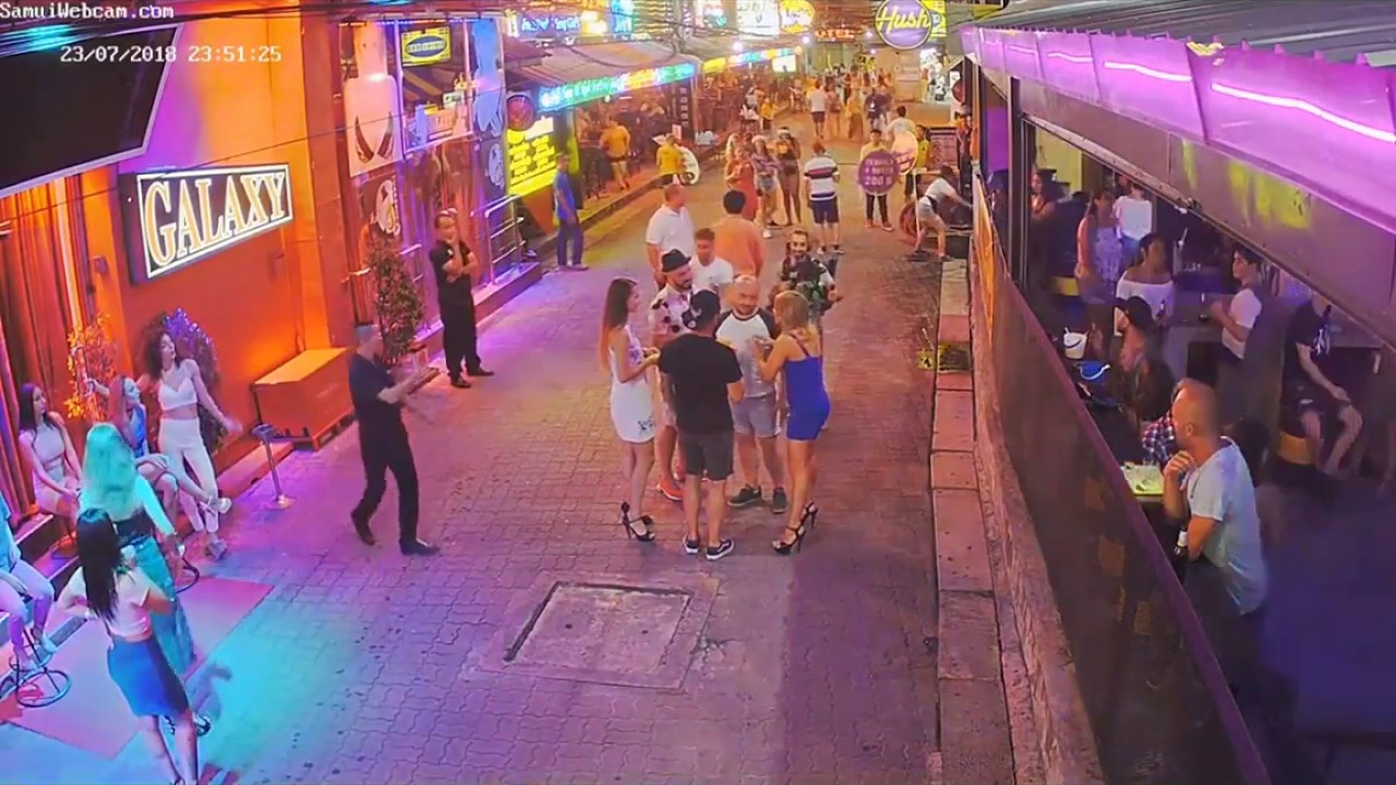 Guard versus camera man | Galaxy Koh Samui - YouTube