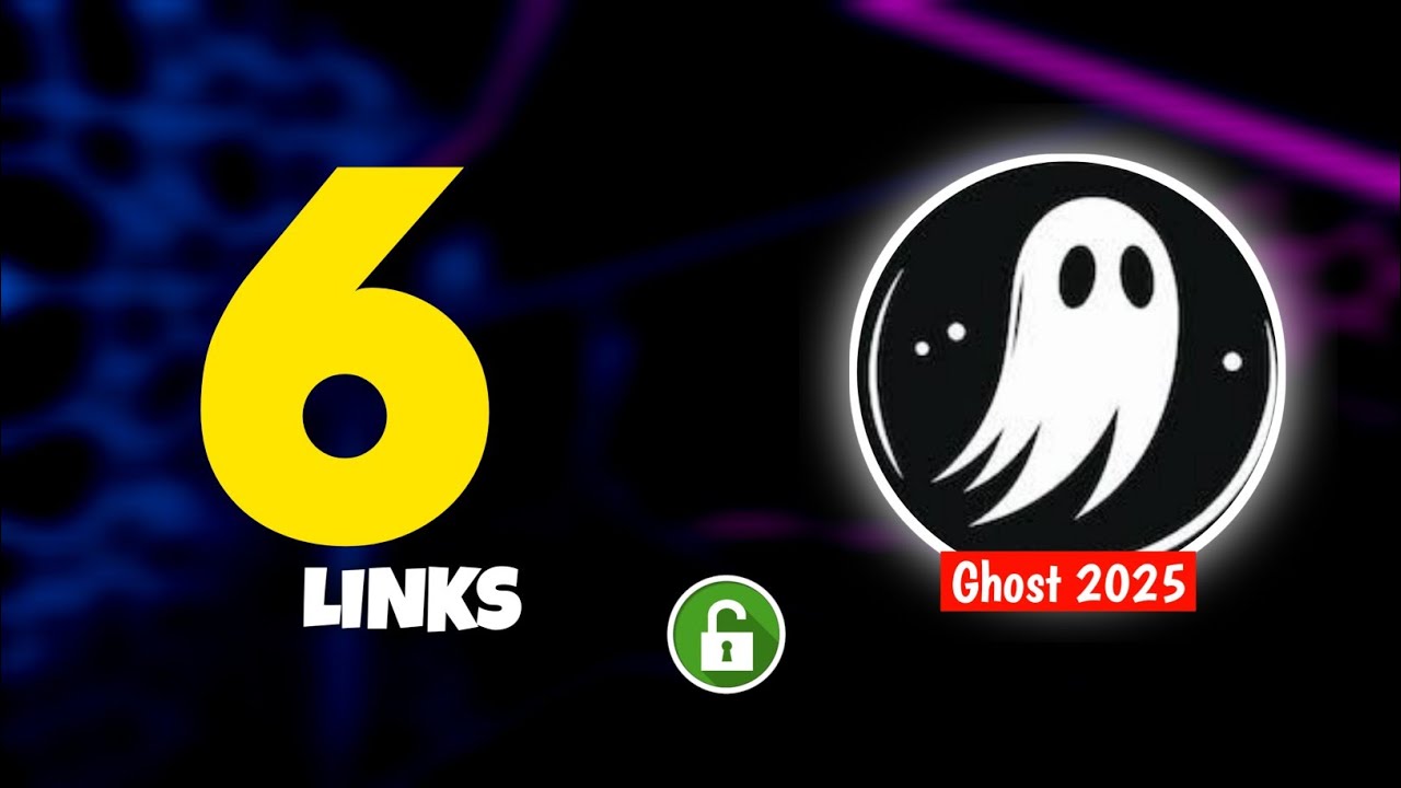 6 New GHOST Proxy Links | Unblocked Websites for School 2025 - YouTube