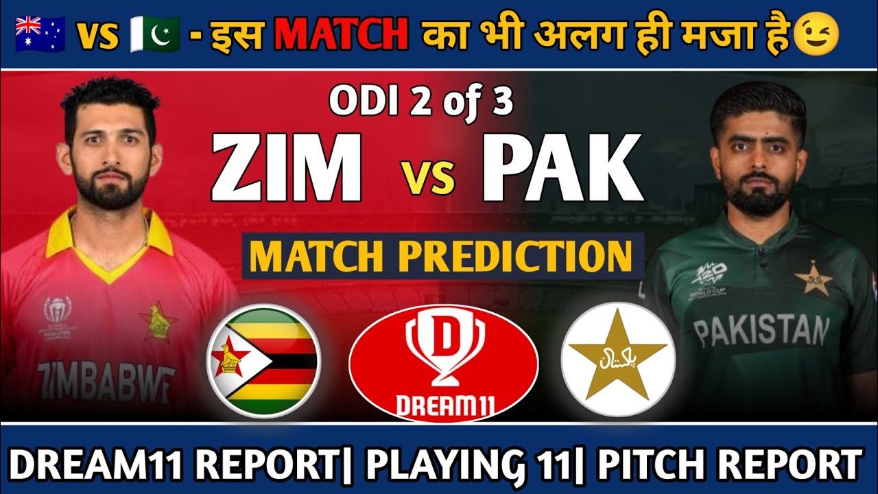 ZIM🇿🇼 vs PAK🇵🇰 2nd ODI || ODI 2 of 3 || Pakistan Tour Of Zimbabwe ...
