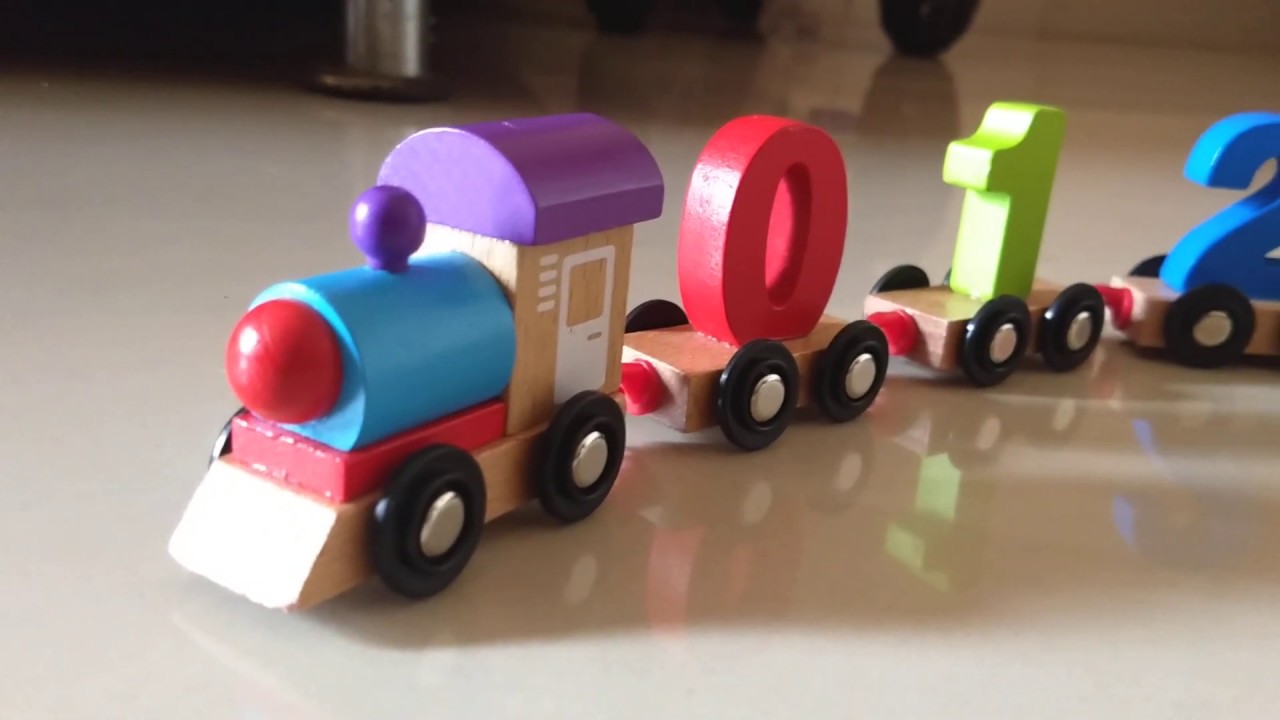 Number train for kids - YouTube