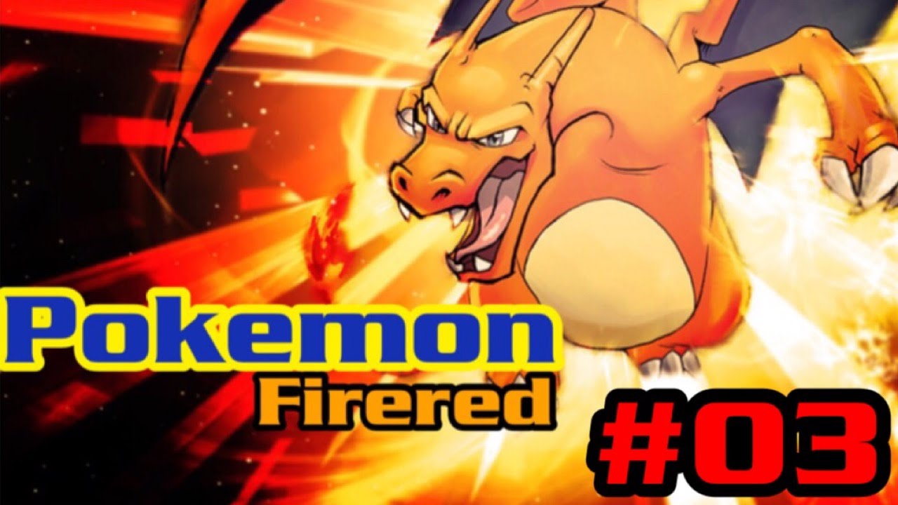 Let's Play: Pokemon Firered #03 (ROUTE 3 & MT.MOON) - YouTube