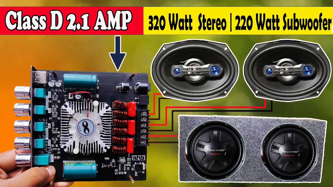 ZK-HT 21 Class D 540 Watt 2.1 Amplifier | কেনার আগে গোপন বিষয় জেনে নিন ...
