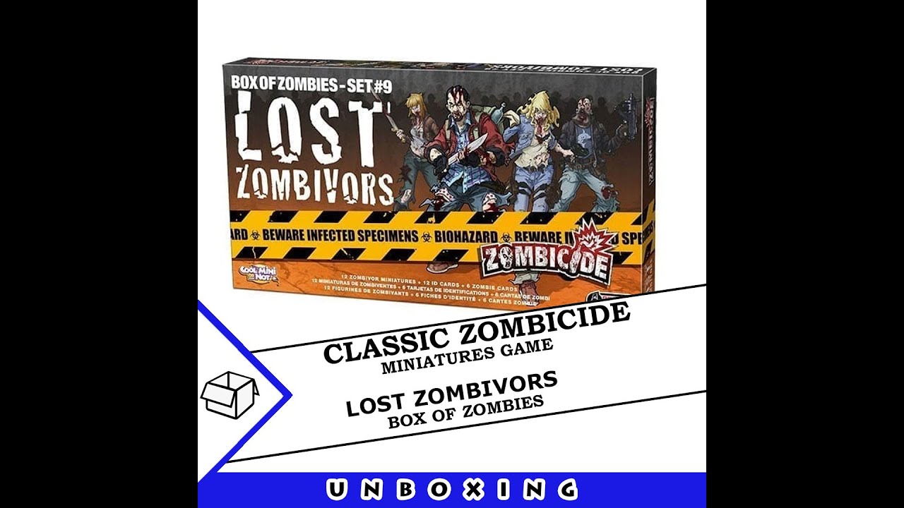 Zombicide (Classic): Box of Zombies #7 -- Lost Zombivors - YouTube