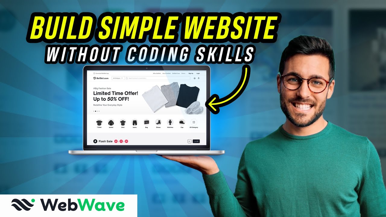 How to build a simple website with WebWave (2025) - YouTube