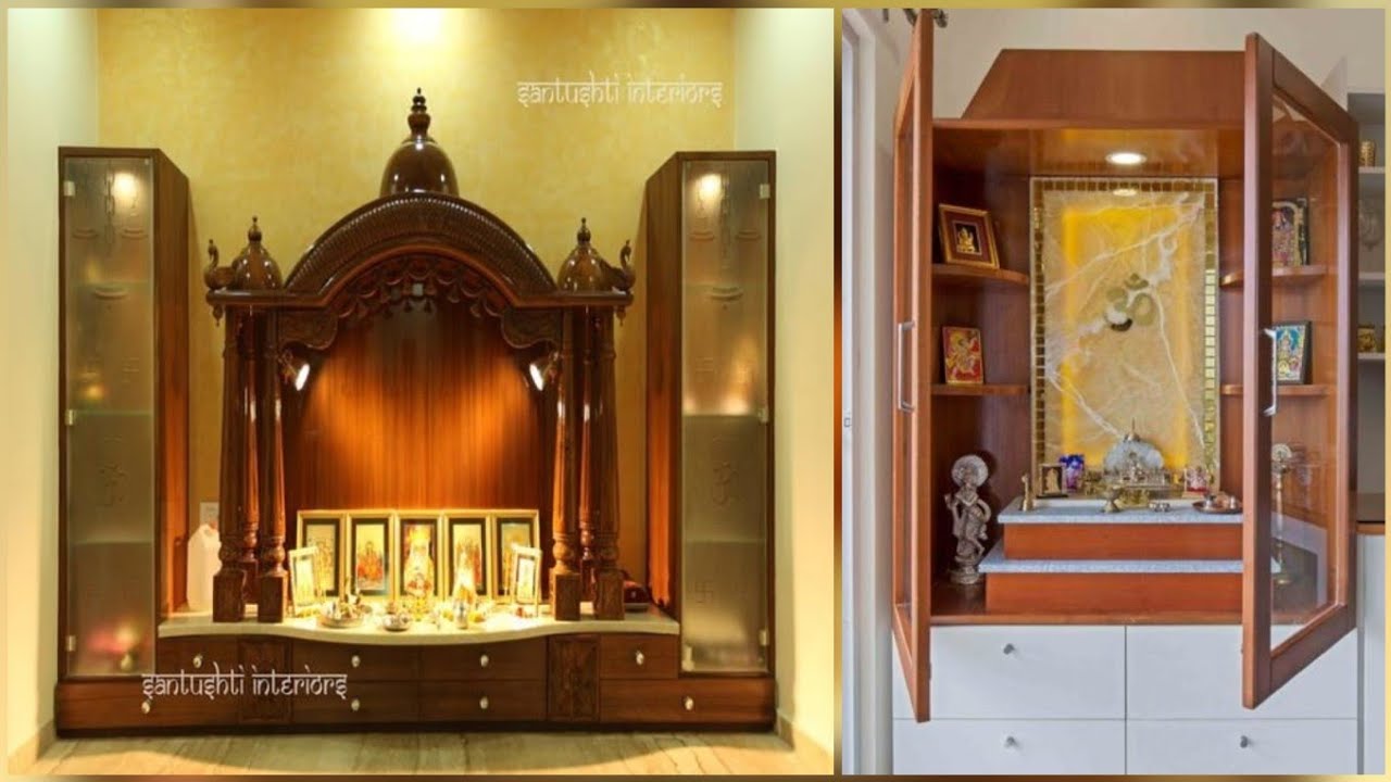 Simple Mandir Design for Home and Office / Simple Temple Design Ideas ...
