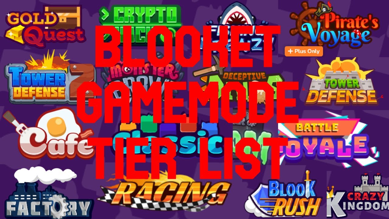 GAME MODE TIER LIST - YouTube