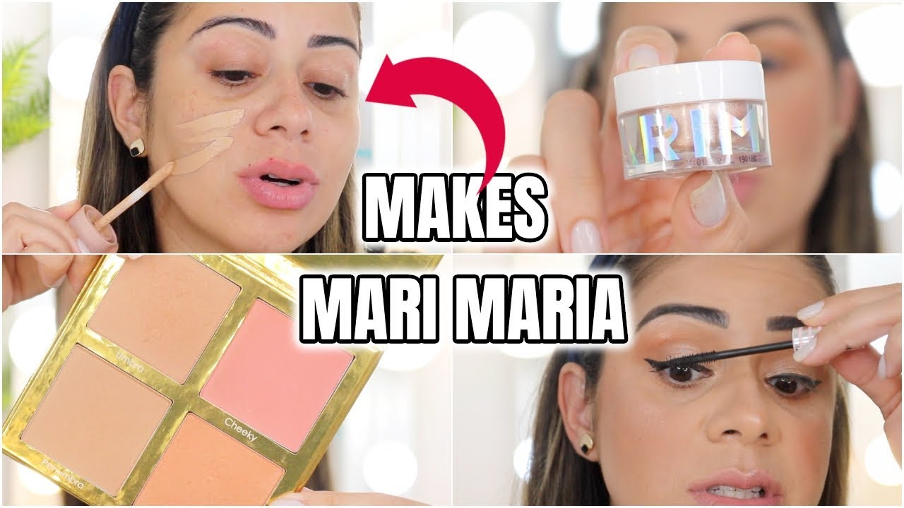 TESTEI as MAKES da MARI MARIA - YouTube