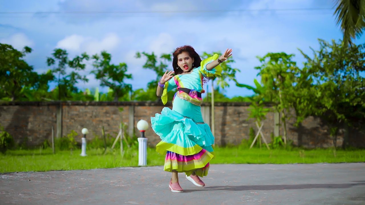 Dhakai Sharee New Latest Dance Performance | Dancer By Bidya Moni | SR ...