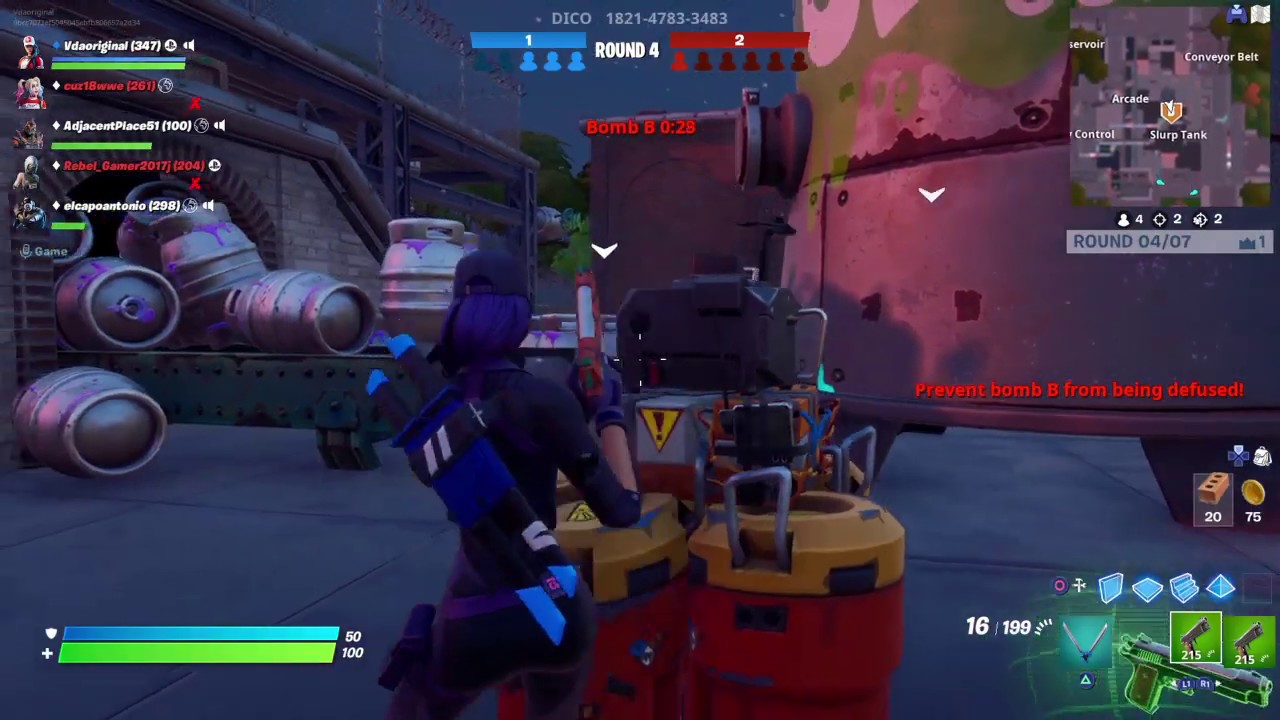 Fortnite Search & Destroy FACTORY: Eliminate opponents in Search ...