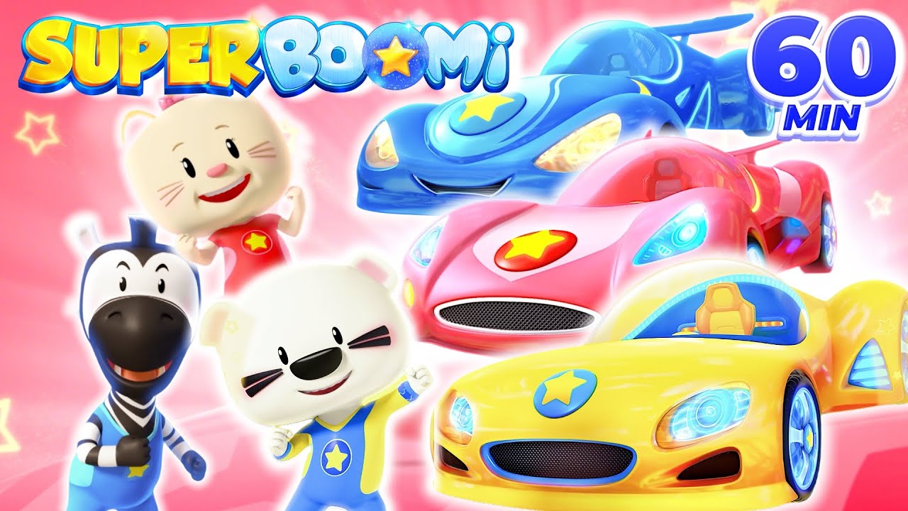 Gear Up! Boomi’s All-New Racing Season Begins! 🏁🚗 | Cartoon for Kids ...