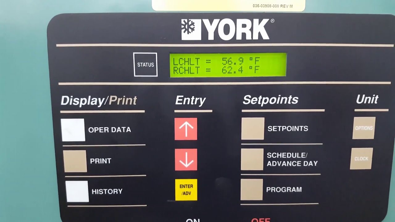 York YCWL 90 Ton Water-Cooled SKU# 2213 - YouTube