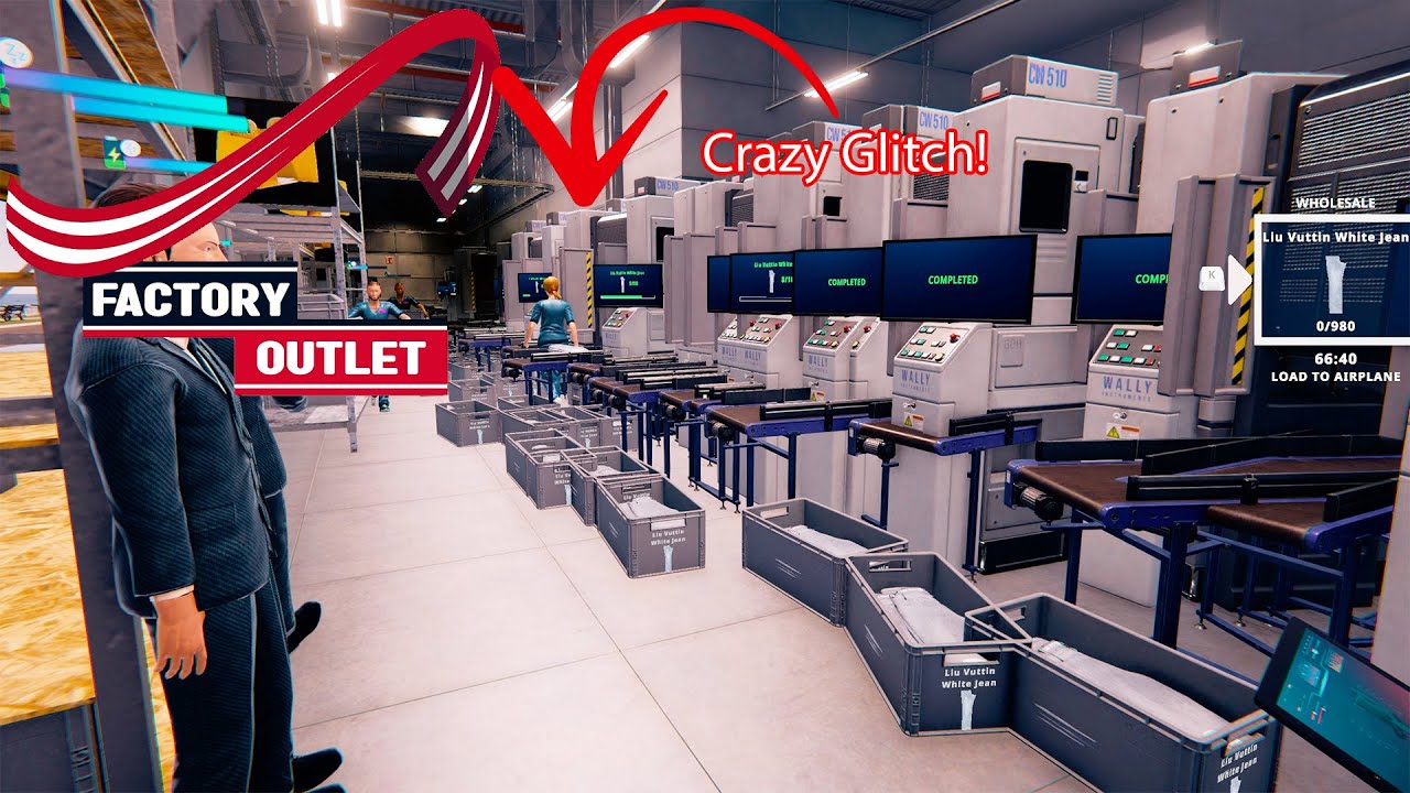 INSANE Factory Outlet Simulator Glitch! Get Unlimited Profits Fast with ...