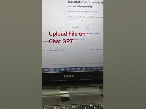 How to Upload file on ChatGPT #chatgpt #gpt4 #chatgpt4 - YouTube