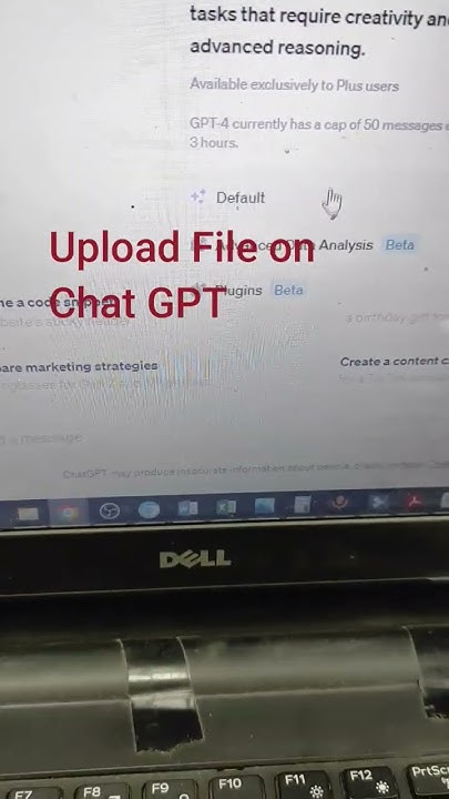 How to Upload file on ChatGPT #chatgpt #gpt4 #chatgpt4 - YouTube