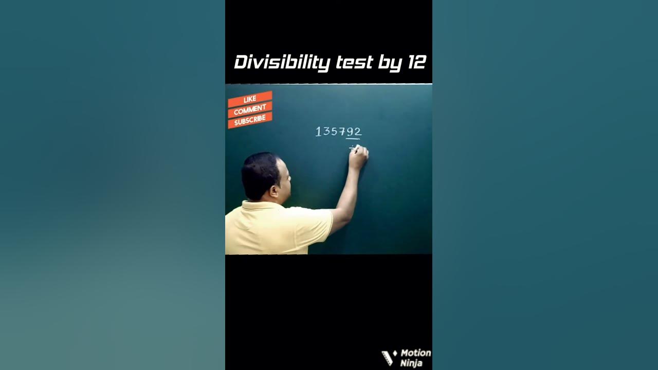 Divisibility Test Of Any Number By 12 Time Saving Trick YouTube divisibility-test-of-any-number-by-12-time-saving-trick-youtube