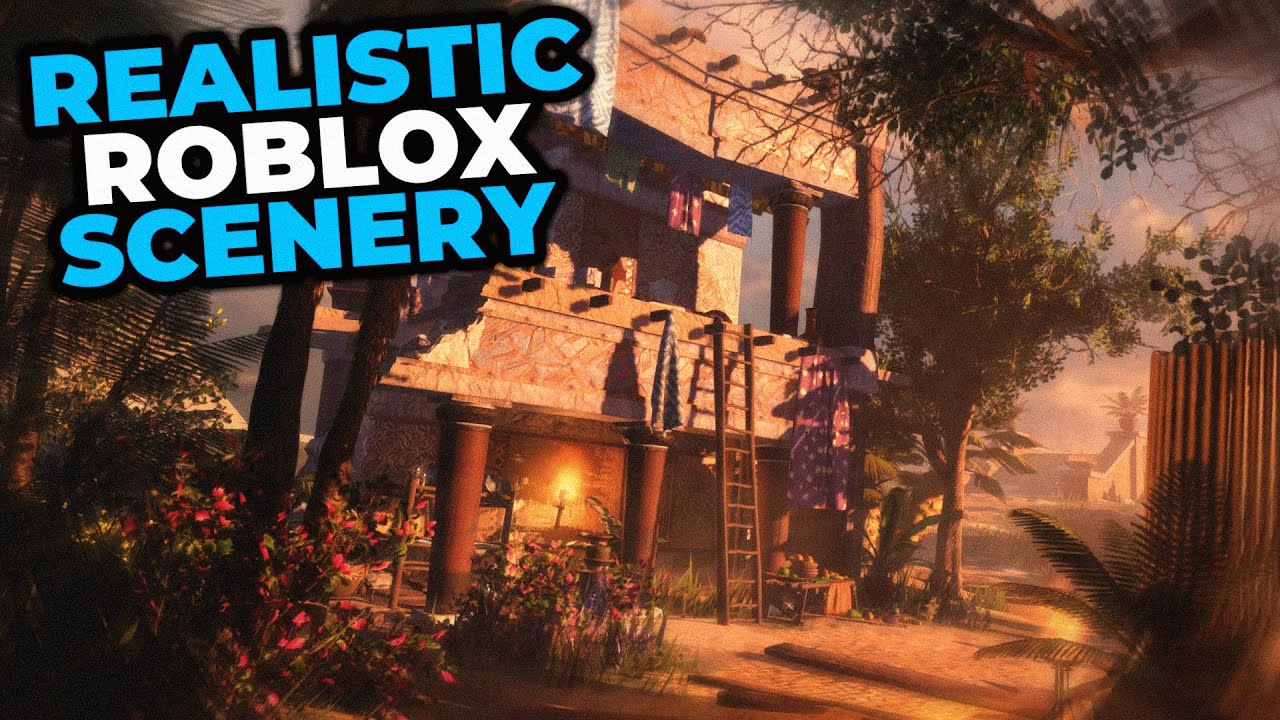 Realistic Desert Scenery | Roblox Studio Showcase - YouTube
